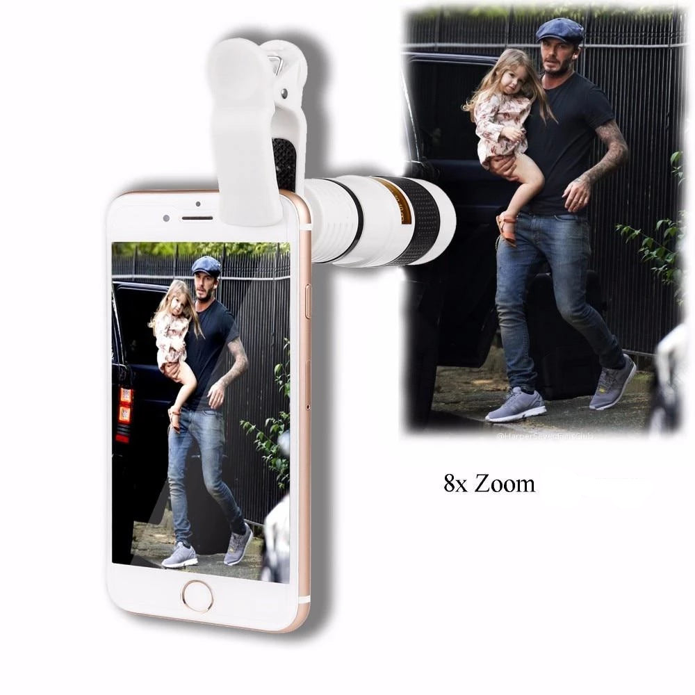 Universal 8x HD Optical Zoom Telescopic Lens For Phone – Fresh Shade
