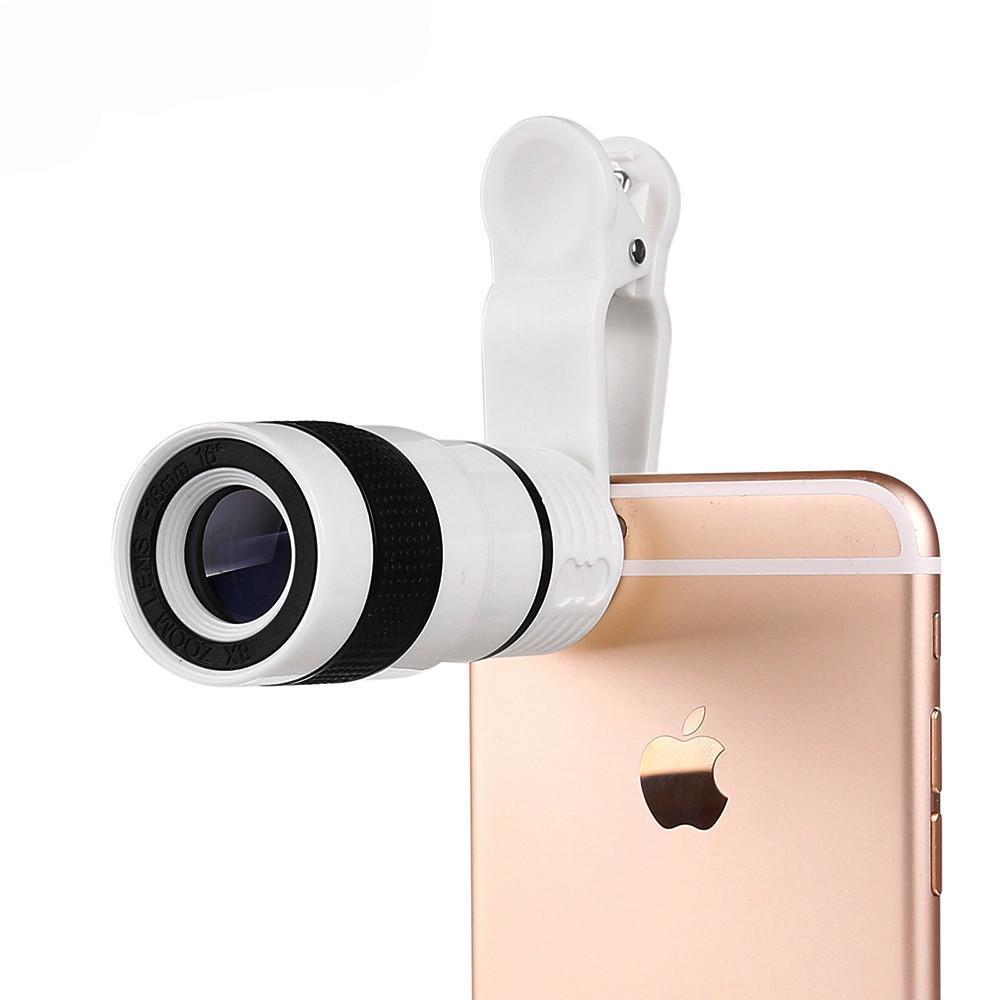 8x HD Optical Zoom Phone Camera Telescope :- Clear Vision | UHD Shoot ...
